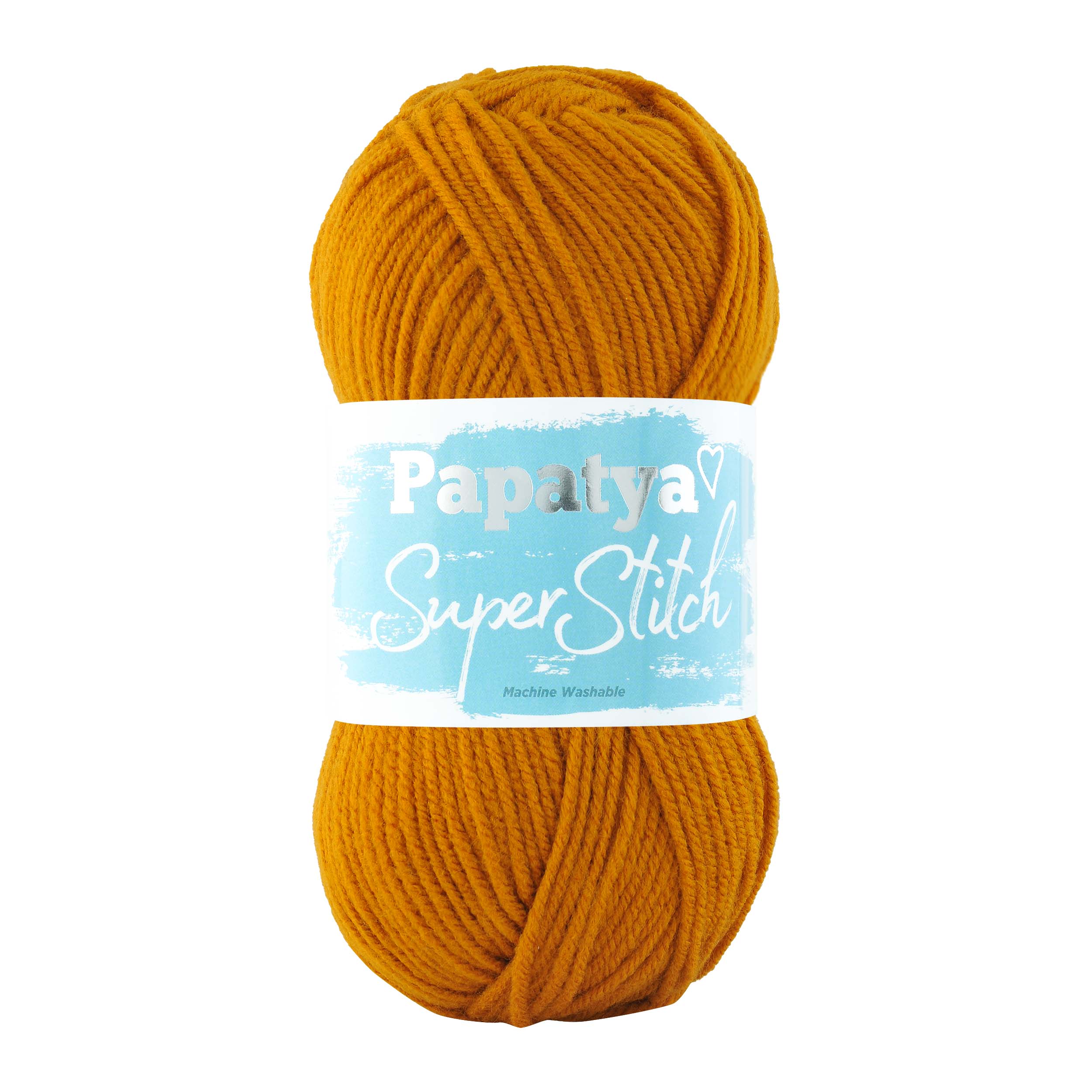 Papatya Super stitch aran yarn 100g Gold - shade 8760 | Happy Place Wool
